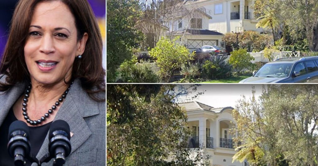 Kamala Harris's Luxurious Residence In Brentwood, California: $5 Million
