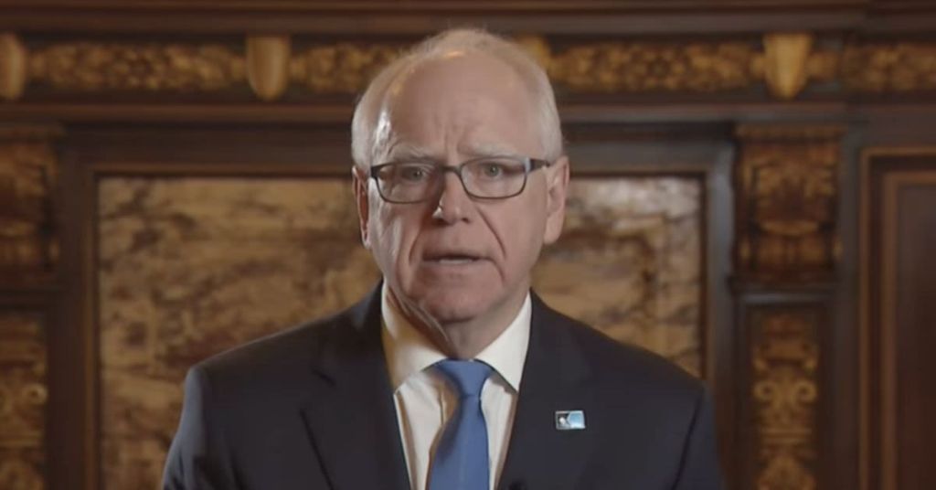 Tim Walz’s Primetime Trainwreck: Encourages Stalking And Recording ICE ...